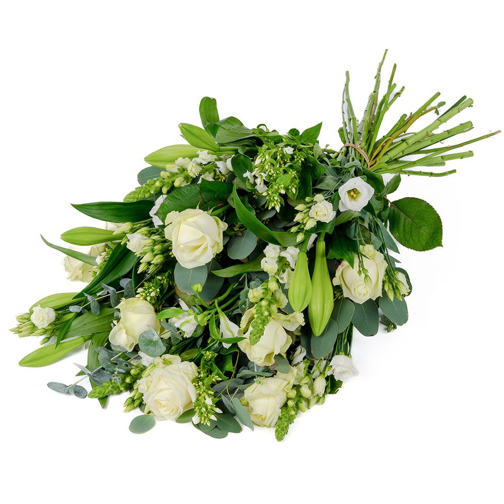 Order White funeral bouquet | Regiobloemist.nl